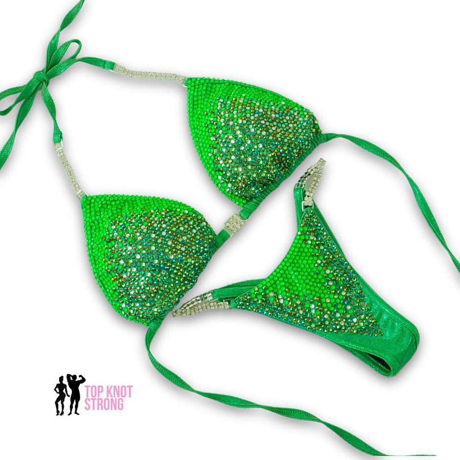 Custom Bikini Competition Suits | Top Knot Strong